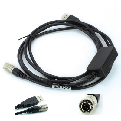 Cable FC-24 USB,Topcon Instrument Cable FC-24 USB Connector for Total ...